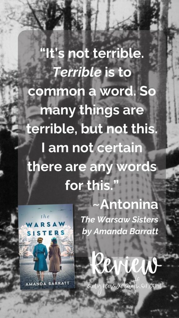 The Warsaw Sisters by Amanda Barratt | Review - Amy Renaud
